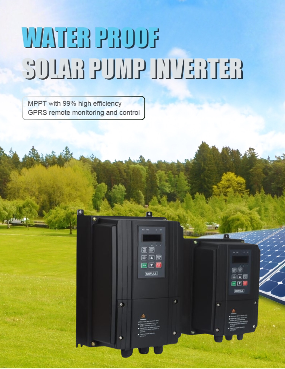USFULL IP65 Solar Pump Inverter - USFULL